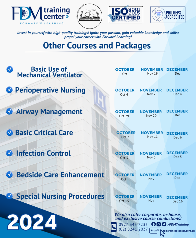 Schedules – FDM Training Center